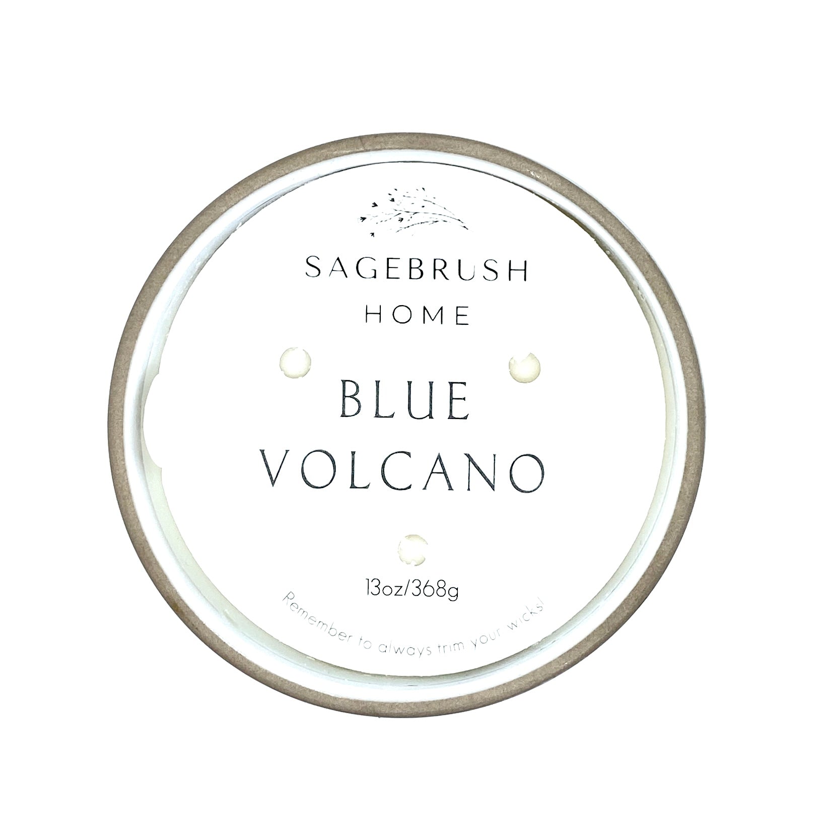 Sagebrush Home Candle - Blue Pompeii - new pic when arrives – Sage & Cedar