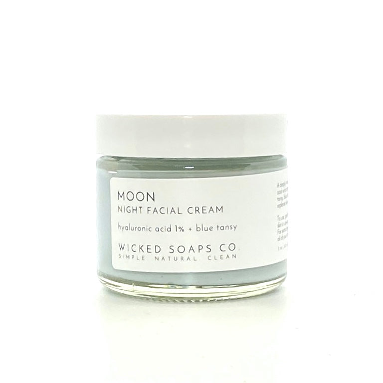 Moon Cream Hyaluronic Acid Night Cream – Sage & Cedar